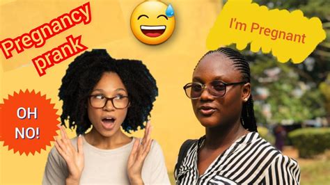 Pregnancy Prank On Our Nigerian Friends Hilarious 😂 Youtube