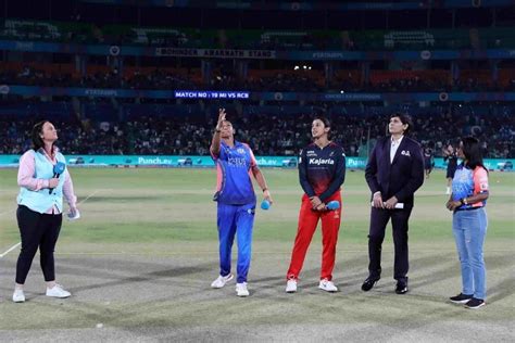 Mi Vs Rcb Wpl 2024 Eliminator Toss Result And Playing Xis For Todays