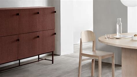 Norm Architects Designs Fabric Covered Cabinets For Zilenzio To Bring