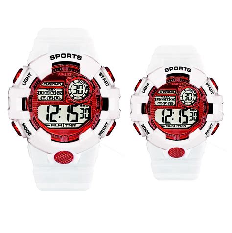 Reloj Digital Resistente Al Agua Deportivo Luces Estuche Luegopago