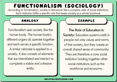 Functionalism In Sociology Definition Examples Criticism 2023