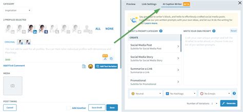 How To Generate Amazing Captions For Your Posts Using The AI Caption Writer SmarterQueue