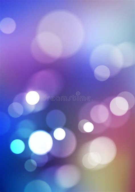 Abstract Bokeh Light On Pink Background Stock Vector Illustration Of