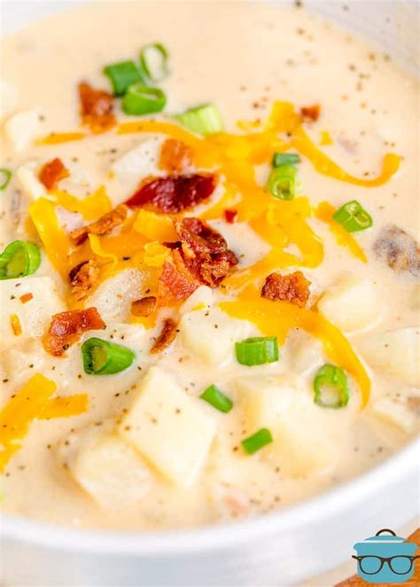 Slow Cooker Potato Soup With Frozen Potatoes The Country Cook