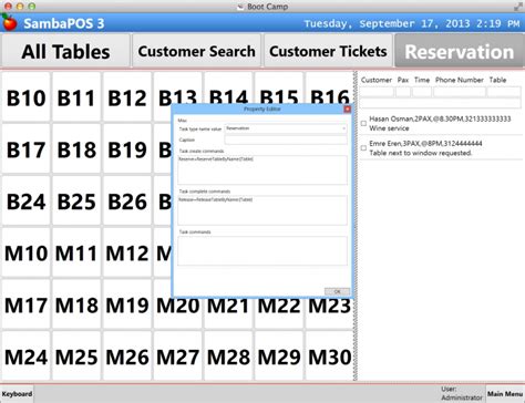 Task Widget Sambapos V3