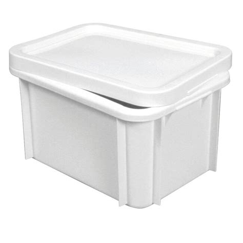 gilac rectangular container volume 15 l color white services