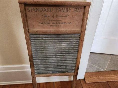 Vintage Washboard Carolina Washboard Co Estate Sales RVA
