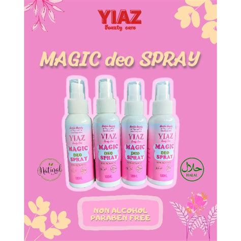 Jual PROMO DEODORANT SPRAY AMPUH Atasi Bau Badan Dan Ketiak Hitam
