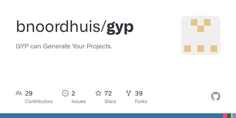 Github Bnoordhuisgyp Gyp Can Generate Your Projects
