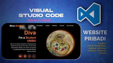 Website Pribadi — Htmlcss Youtube