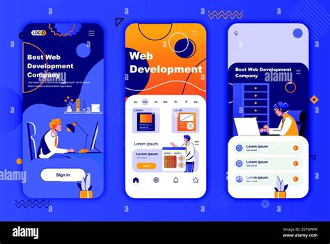 Web Development Unique Design Kit For Social Networks Stories Full