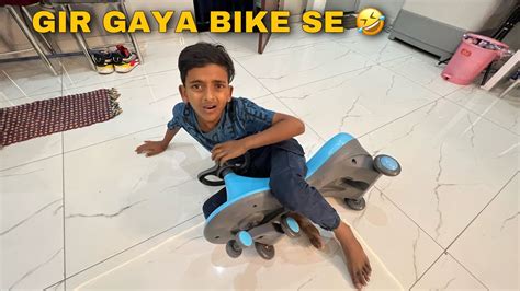 Zeeshan Gir Gaya Bike Se 😭 Youtube