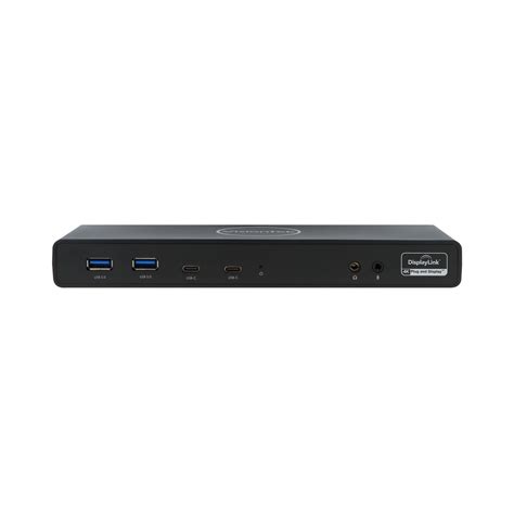 VisionTek VT Dual Display K USB USB C Docking Station With