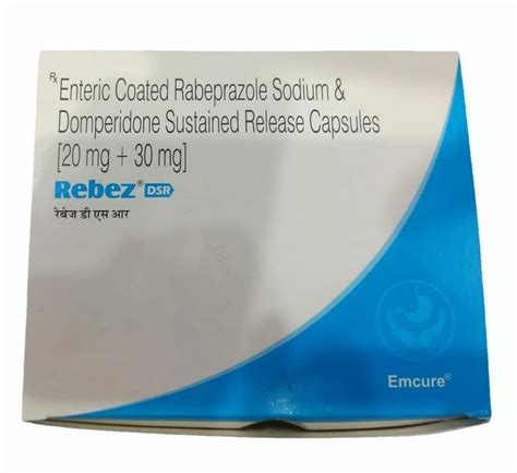 Enteric Coated Rabeprazole Sodium Domperidone Capsules At ₹ 620box