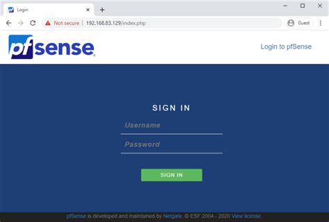 Install Pfsense Firewall In Vmware Workstation With Internet Access