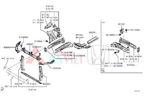 Cụm Xương đầu Xe Mitsubishi Xpander