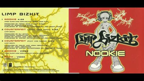 Limp Bizkit Nookie Single Version Lyrics Youtube