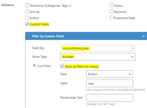 Frontend Filter Posts By Years Display Yearly Archives By Published Date Content Views Pro