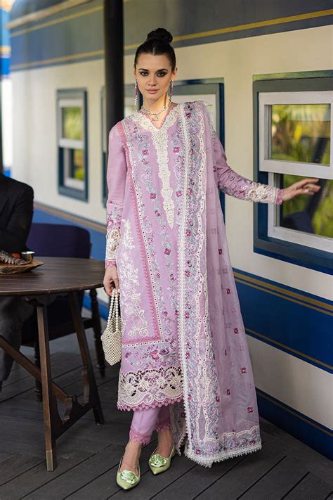 Mushq Orient Express Embroidered Lawn Unstitched 3pc Suit Msf 06
