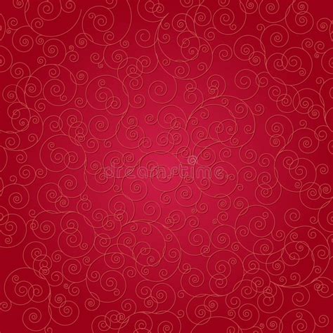 Red Scroll Background Stock Vector Illustration Of Elegance 30299352