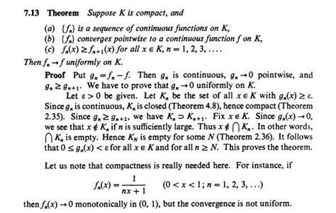 Real Analysis Counterexample Of Pointwise Convergence Mathematics