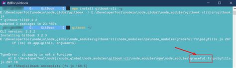 安装gitbook Cli时提示installing Gitbook 323 Melodyjerry 博客园