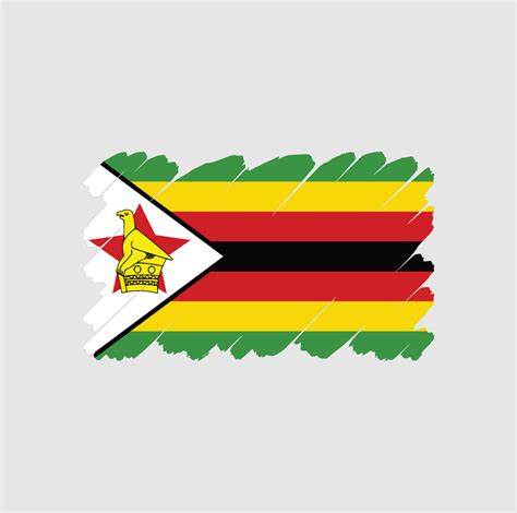 Zimbabwe Flag Free Vector Design 4943651 Vector Art At Vecteezy