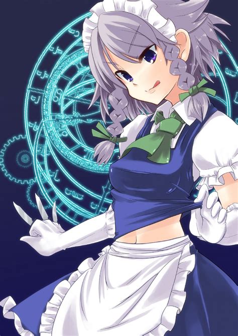 Izayoi Sakuya Touhou Drawn By Usa Pom Danbooru
