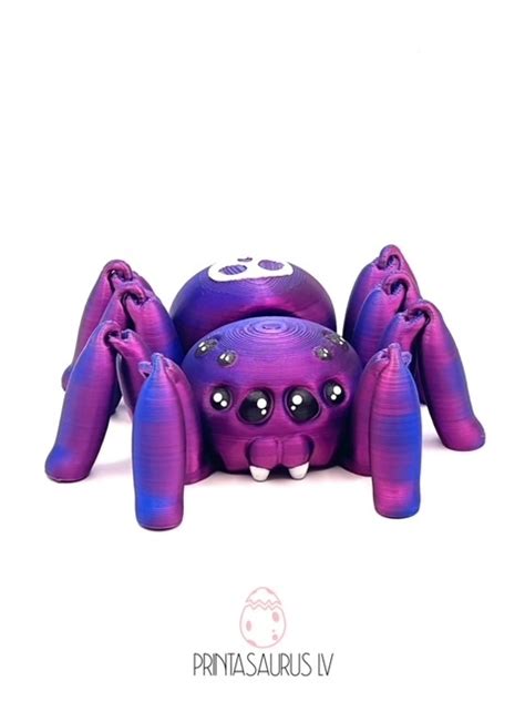 Stl File Squish The Spider Commercial Use・3d Printable Design To