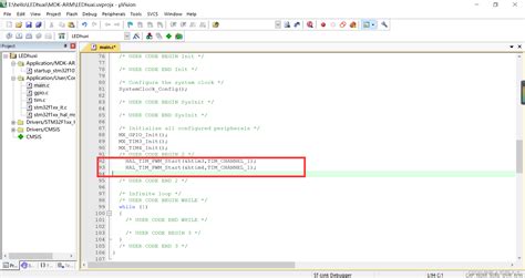 stm32f103c8t6定时器实现led的周期闪烁及pwm实现流水灯 stm32f103c8t6 pwm csdn博客