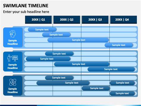 Swimlane Timeline Template