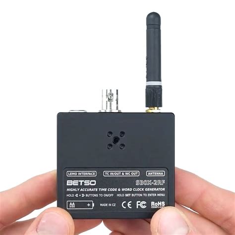 Betso Sbox 2rf Timecode And Wc Generator W Rf Transmission Everything