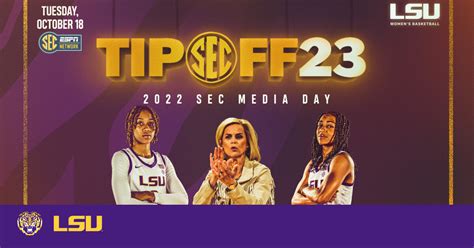 LSU Womens Basketball Takes Center Stage At SEC Media Day LSU