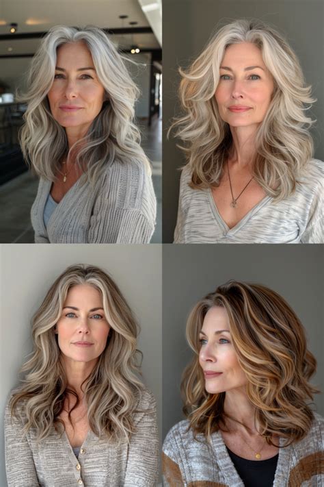 19 Chic And Simple Medium Length Hairstyles For Women Over 60 Stylebliss
