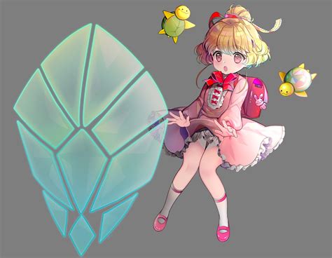 Animal Blonde Hair Bow Dress Kneehighs Loli Lolita Fashion Magic
