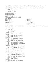 Understanding The CRC Algorithm Assembly Code Breakdown Course Hero