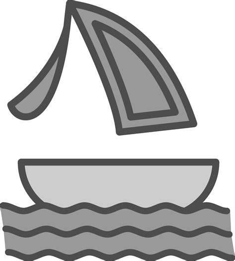 Surfing Boat Vector Icon Design 25111501 Vector Art At Vecteezy