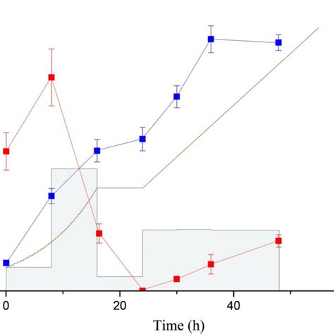 Comparison Of Three Individual Fed Batch Cultivations Of Strain Jmn8