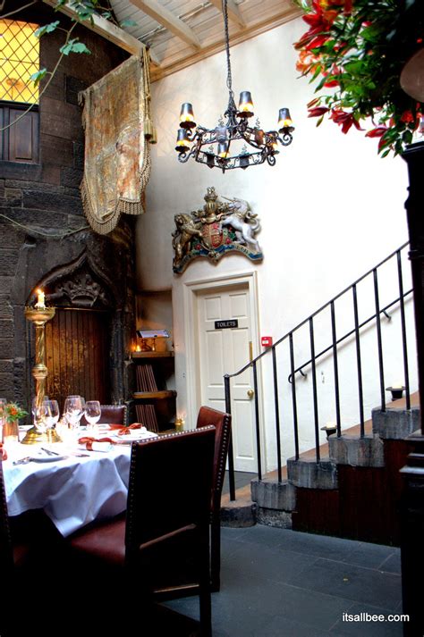 The Witchery In Edinburgh Fine Dining In The Secret Garden By The