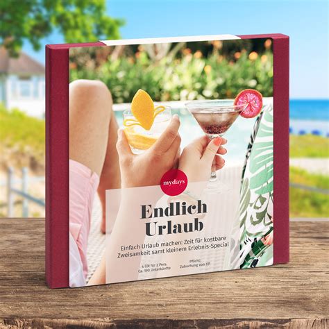 Endlich Urlaub Hotelgutschein Von Mydays Für 2 Personen