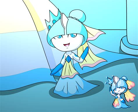Pokemon Fusion Amaura X Ralts By Ender The Inkling On Deviantart
