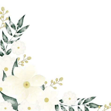 Flor Blanca De La Boda Png