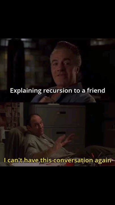 When You Try To Explain Recursion 😂 Funny Programming Memes Coding
