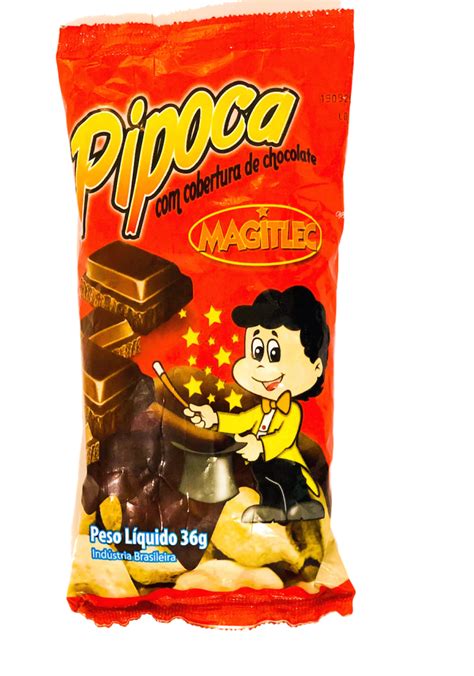PIPOCA MAGITLEC CHOCOLATE 40g FD 30 Moretti Distribuidora
