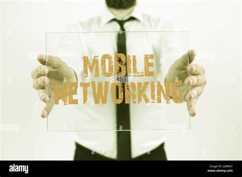 Writing Displaying Text Mobile Networkingcommunication Network Where