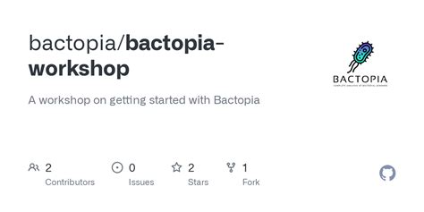 Github Bactopiabactopia Workshop A Workshop On Getting Started With