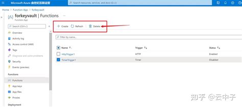 【azure 应用服务】function App中的函数functions删除问题 知乎