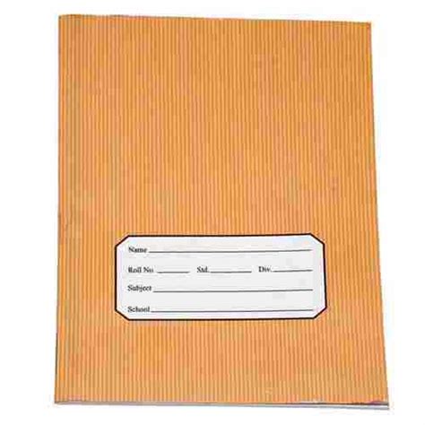 Environment Friendly Hard Bound Single Ruled Notebook 64 Pages A5 Size