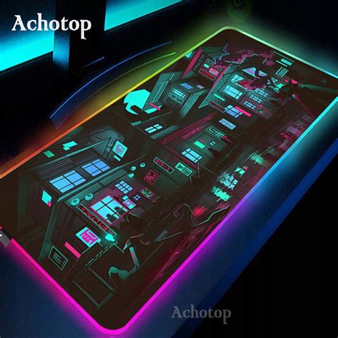 Podkładka pod mysz Duża RGB XXL gamingową LED P Sklep Opinie Cena w