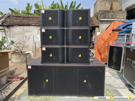 Lắp đặt Dàn Line Array Actpro Sự Kiện đám Cưới Gần 154tr Cho Anh Minh